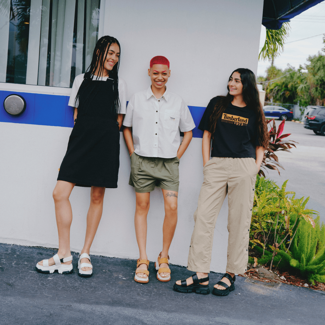 Newport Bay Hook & Loop Sneaker For Youth In Dark Green – Timberland ...