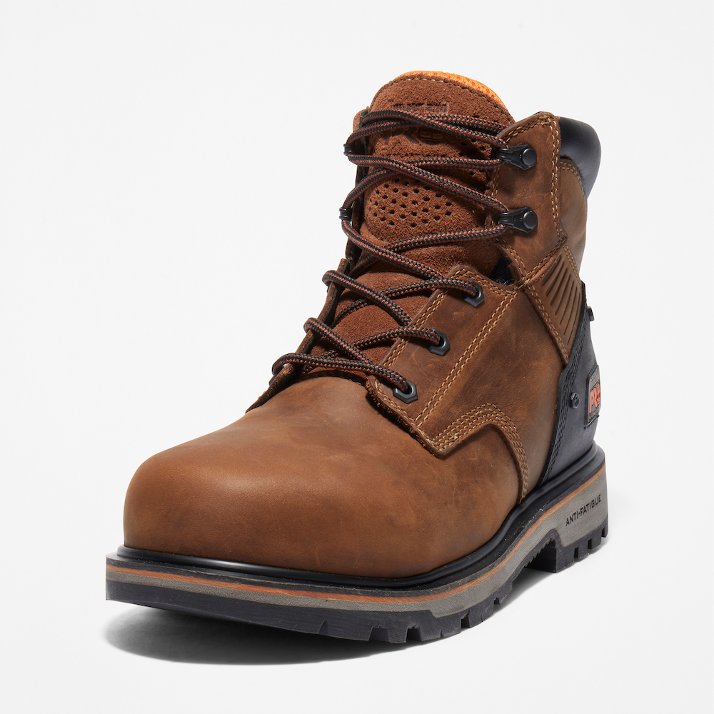 Timberland Pro Ballast 6-Inch Comp-Toe Work Boot for Men In Brown ...